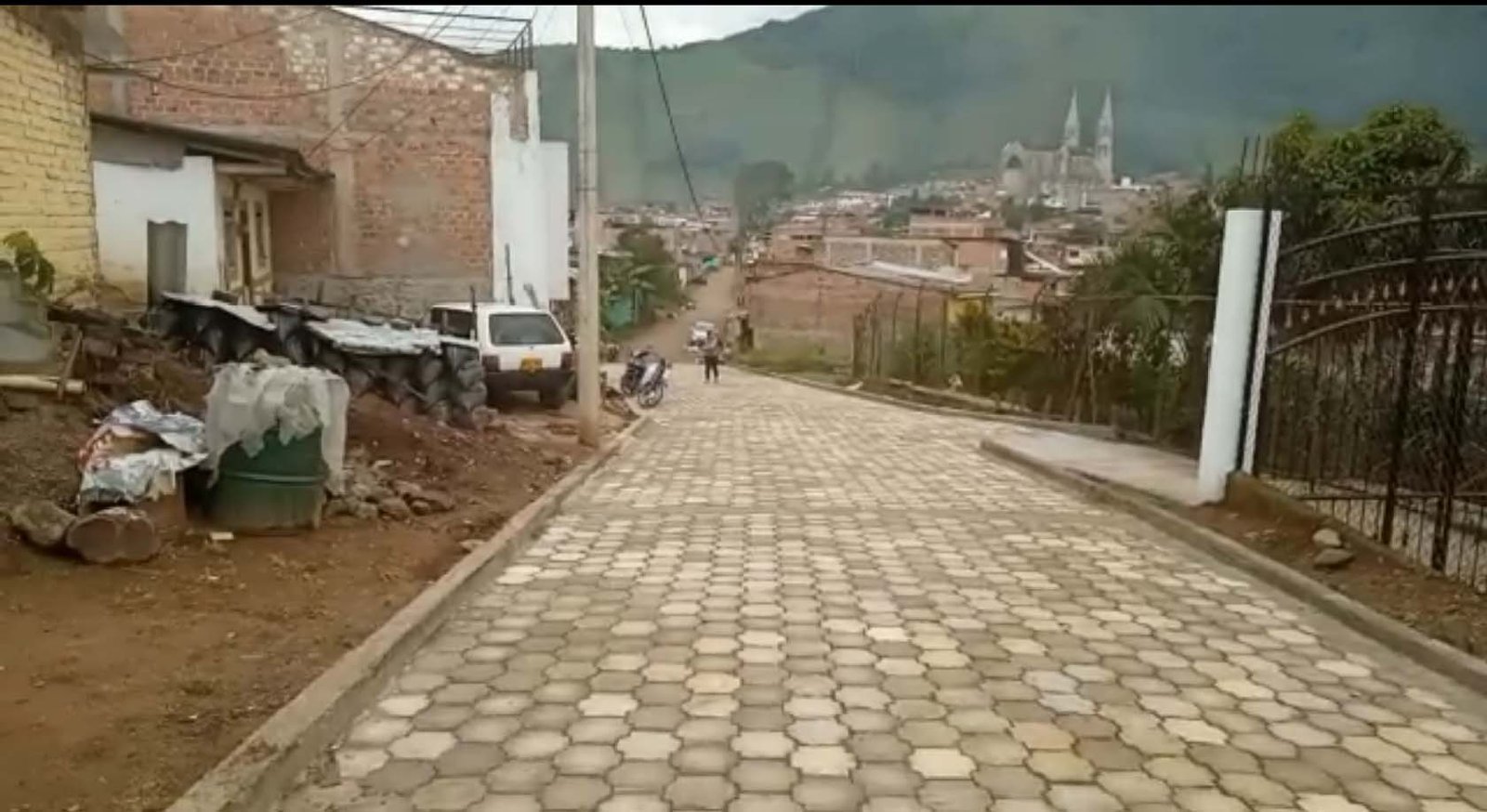 Proyecto de adoquinamiento de vía del barrio Potrerillo, Sandoná ...