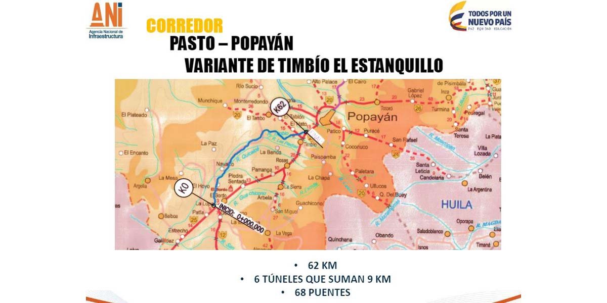 Esperan estructuración de proyecto Popayán – Pasto - INFORMATIVO DEL GUAICO