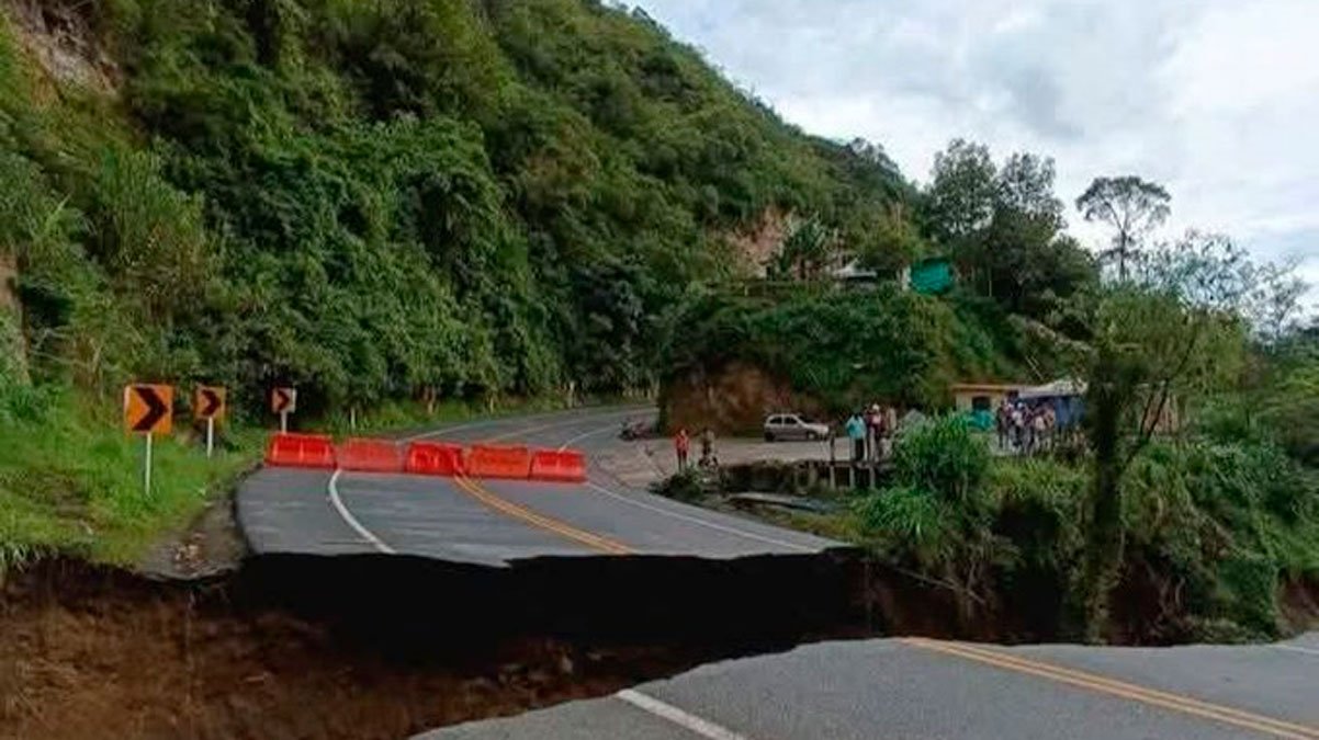 Antigua vía Panamericana: colapsa puente en La Magdalena, cerca del ...