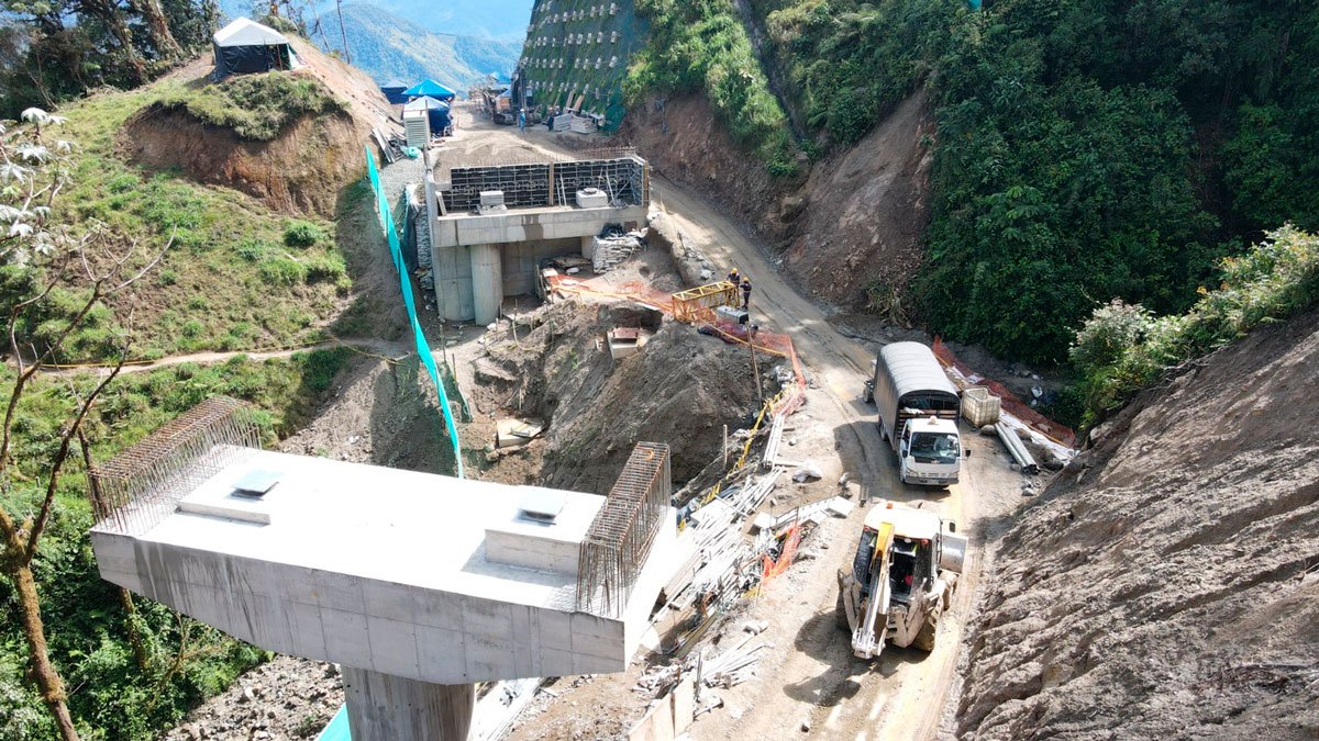 Variante San Francisco–Mocoa alcanza el 30% de avance en su ...