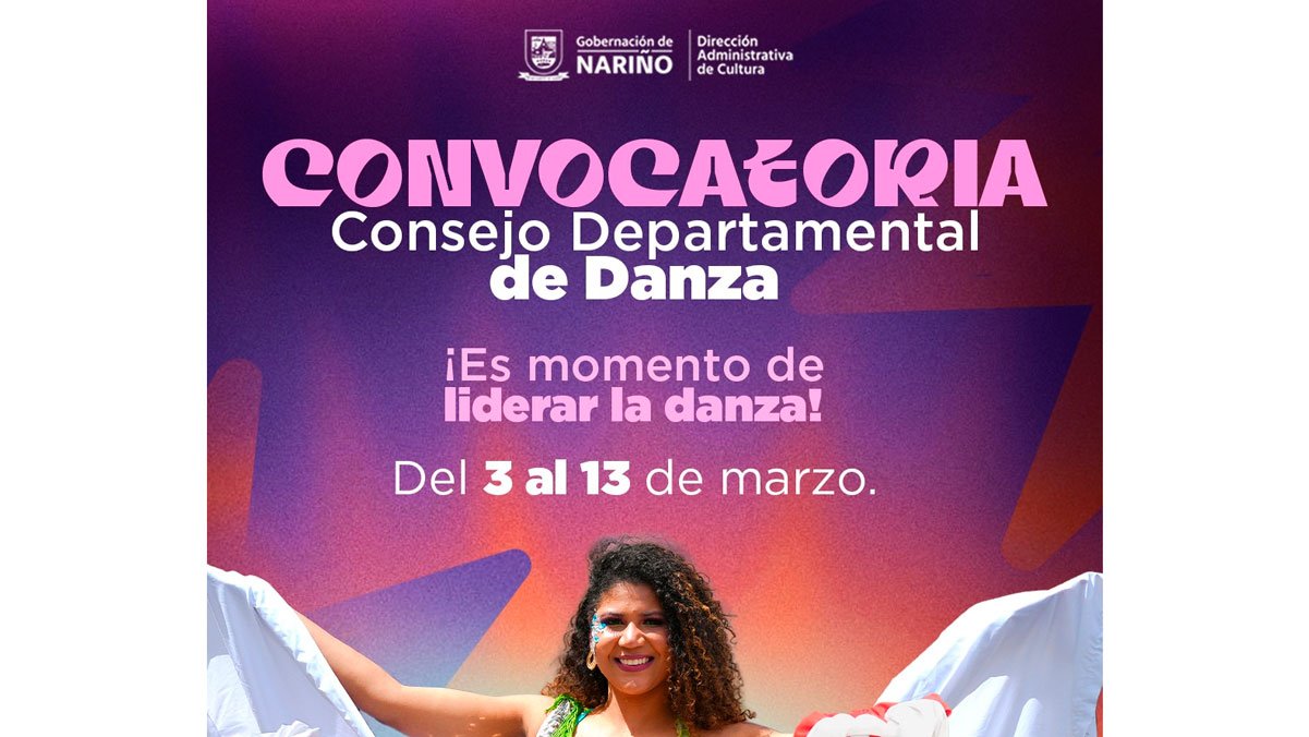 Abren inscripciones para integrar el Consejo Departamental de Danza de ...